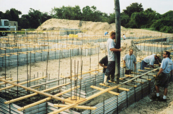 Foundation Piles - Grade Beams Forms - Pile Caps