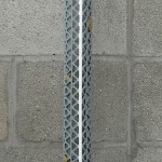 Vinyl Stucco Corner Bead reinforces exterior stucco corners